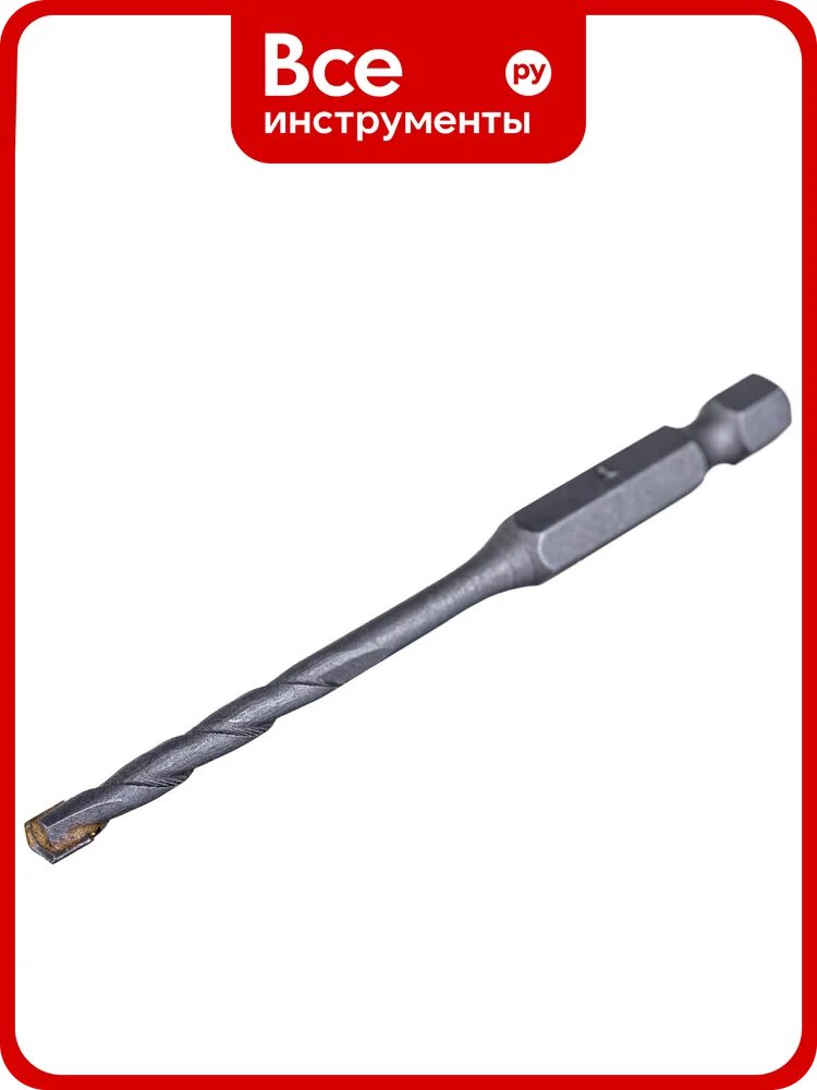 Сверло по бетону (4х40/80 мм; 1/4") Makita D-23787 с шестигранным хвостовиком, для бурения бетона и кирпича