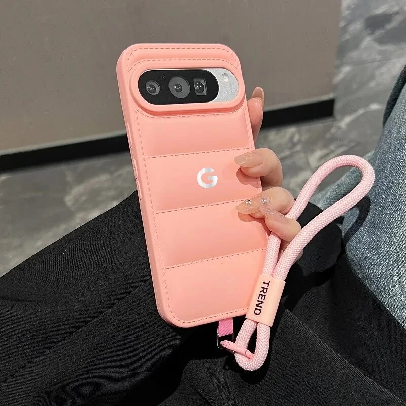 Хит продаж: Чехол для Google Pixel 10 9 A/Pro XL 8 7 6 A/Pro в стиле Google Pixel 9, Розовый, Pink