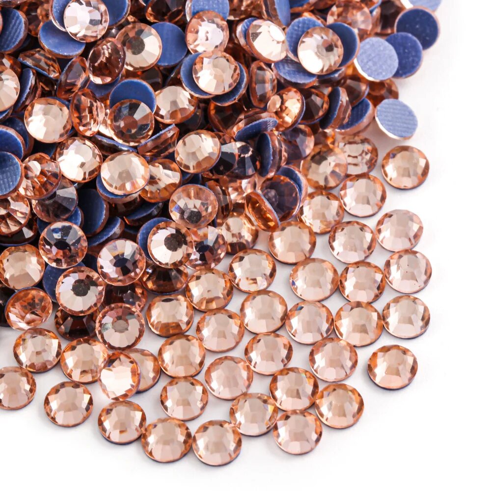Стразы Crystal AB DMC SS6-SS30 для горячей фиксации SS30-288pcs, Champagne