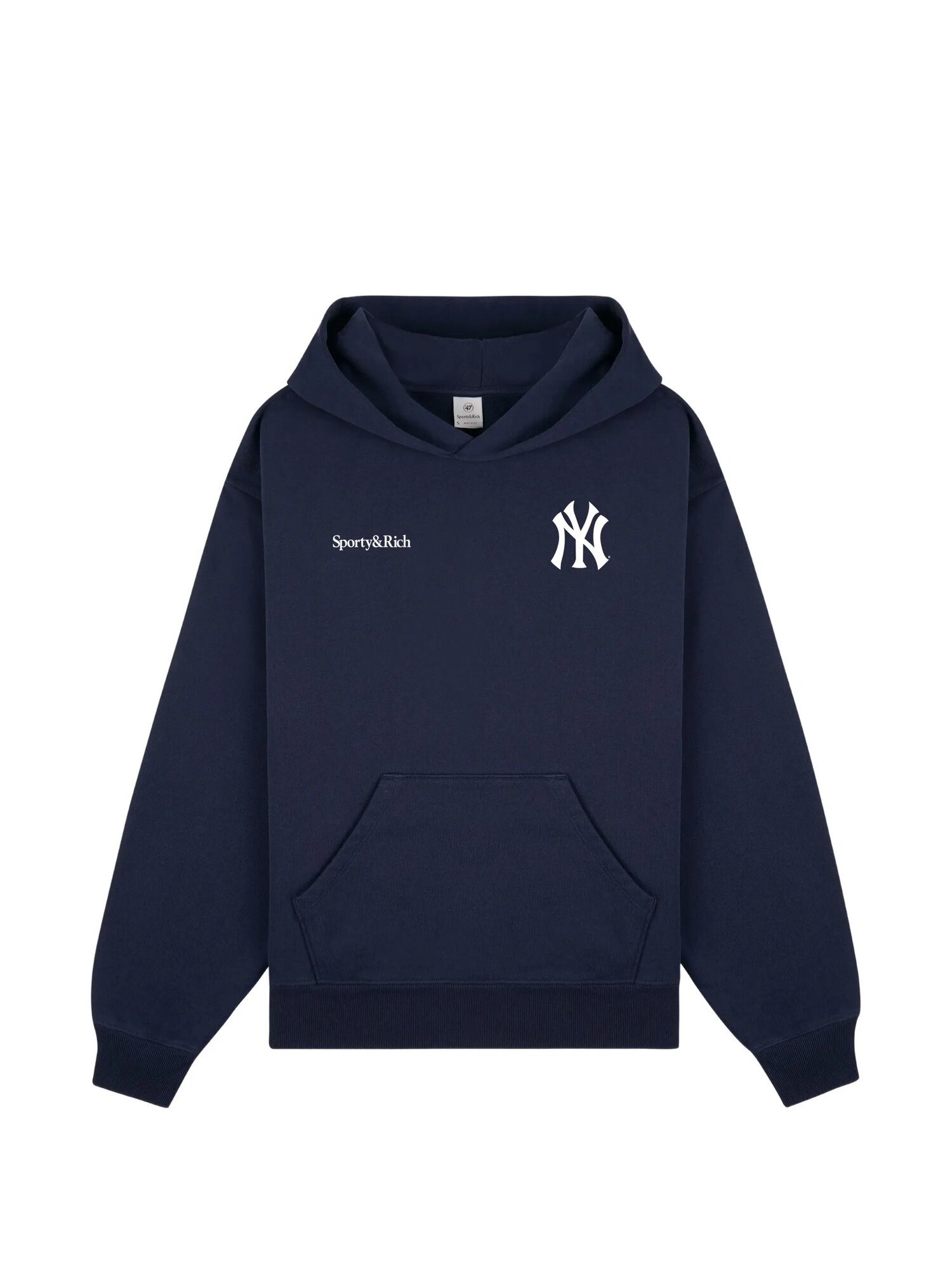 Худи X Yankees Curve logo-print hoodie