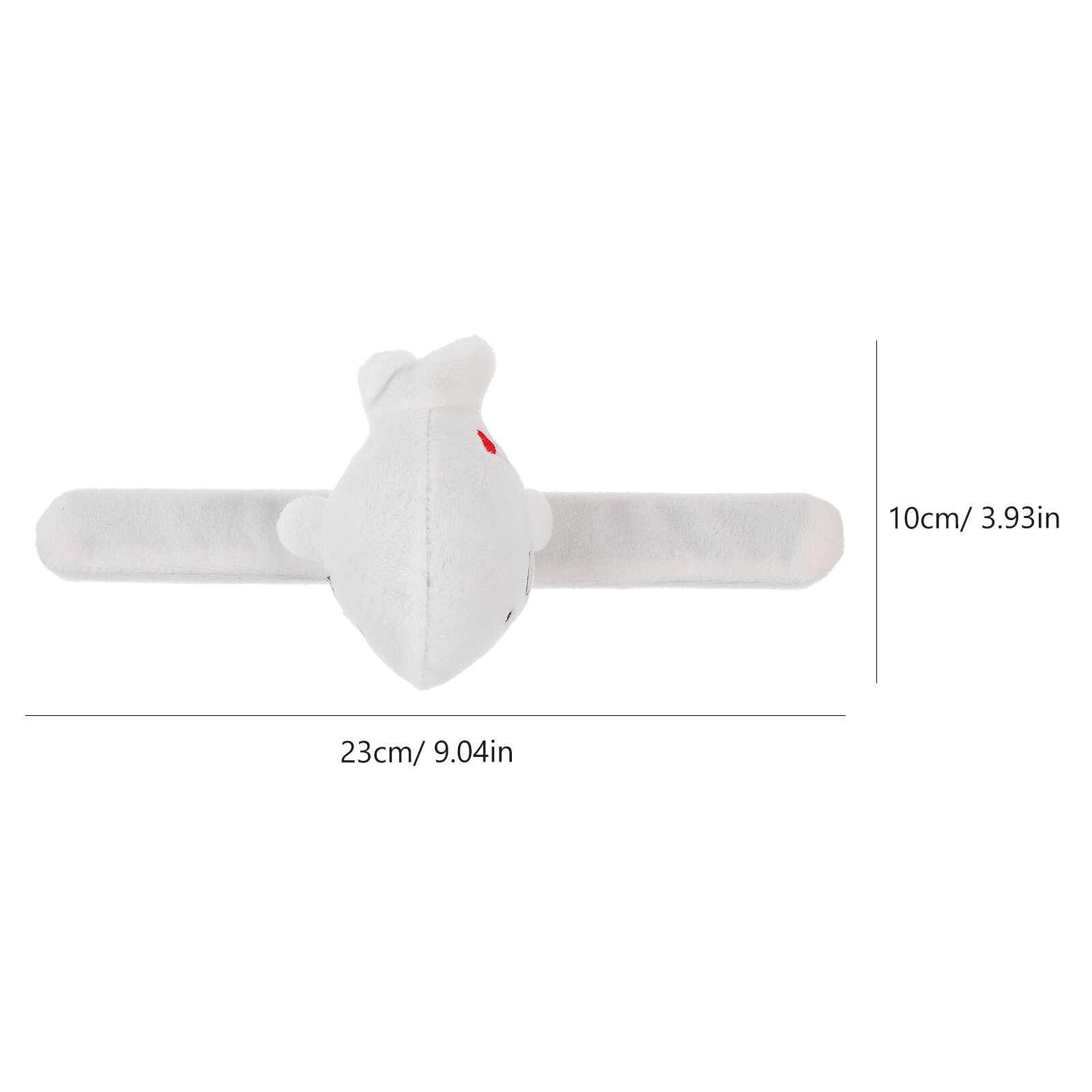 Plush Cartoon Slap Bracelet Комфортное Использование Подходит Для Праздников Размер 23.00X10.00X5.00Cm