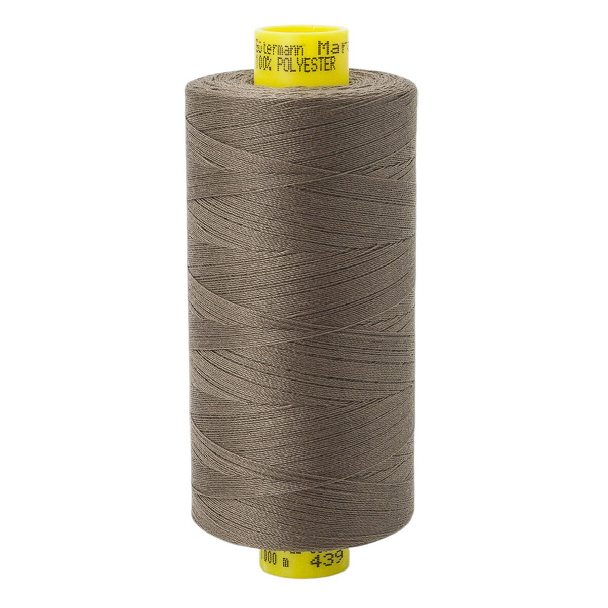 Нитки Mara 120/1000 м универсальные, 100% полиэстер Gutermann 700207 (439 палево-коричневый), 10 шт