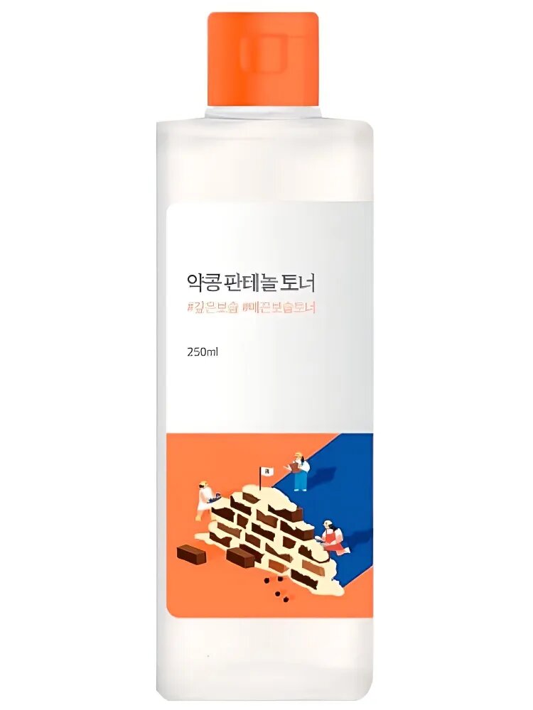Барьерный тонер Round Lab "Soybean Panthenol", с чёрной соей, пантенол, 250мл
