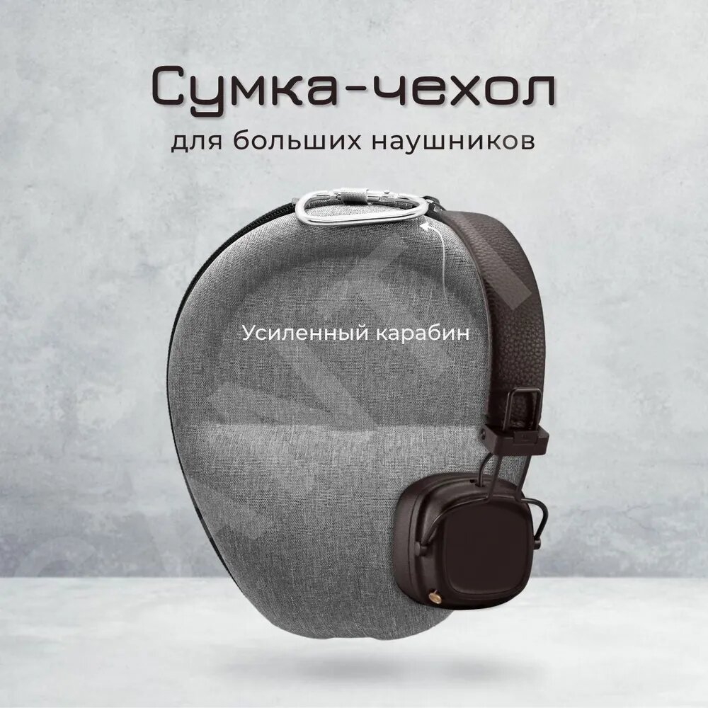 Чехол-сумка для полноразмерных накладных наушников, больших, DJ, беспроводных, Jbl/Sony/Philips