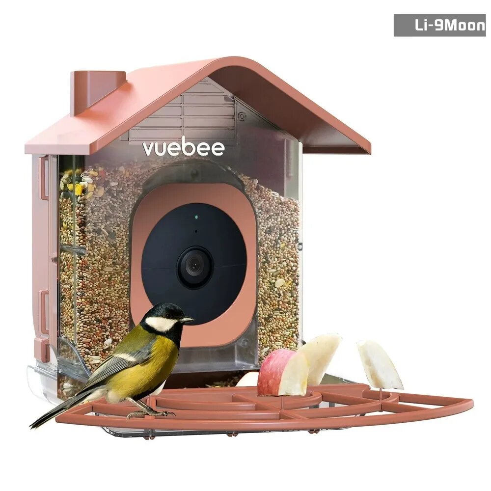 Эксклюзивная кормушка Nest с камерой для онлайн наблюдения за птицами