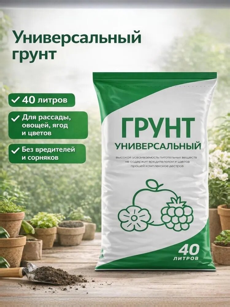 Грунт универсальный 40 л