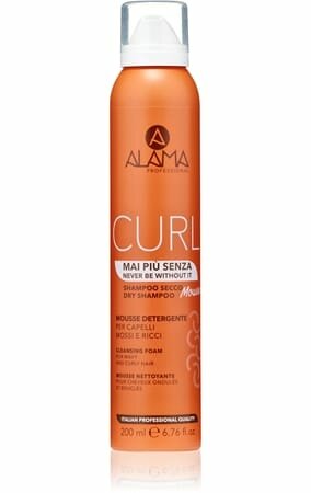 Шампунь сухой Alama Curl Dry Shampoo Mousse, 200 мл