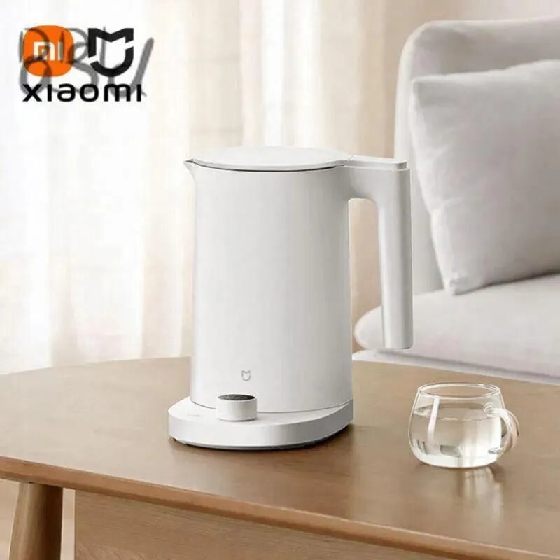 Электрический чайник Электрический чайник Mijia Smart Thermostatic Kettle 2 Pro 1.7L (MJJYSH01YM) N, белый