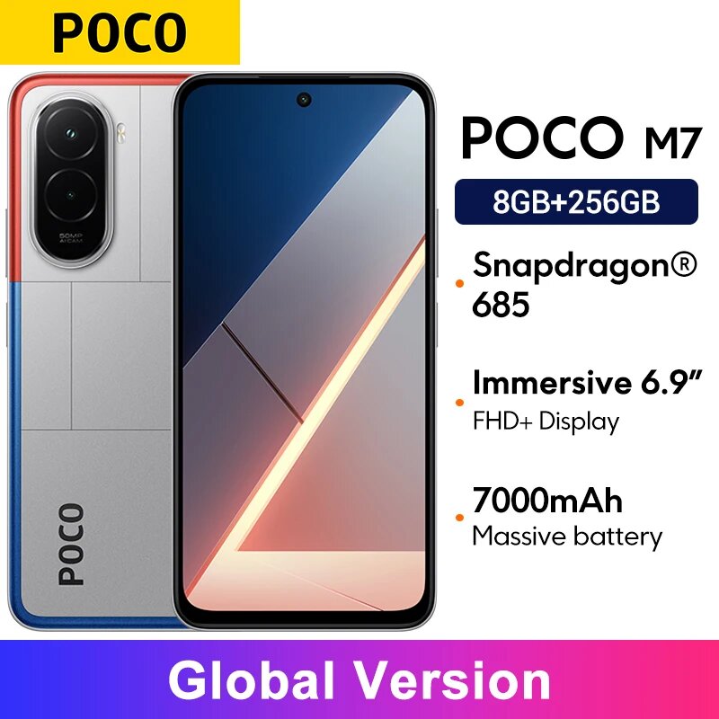 Смартфон Poco M7, 8/256ГБ, global
