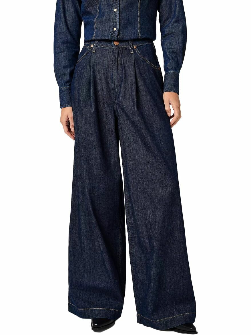 Джинсы Women Pleated Trouser Jeans 