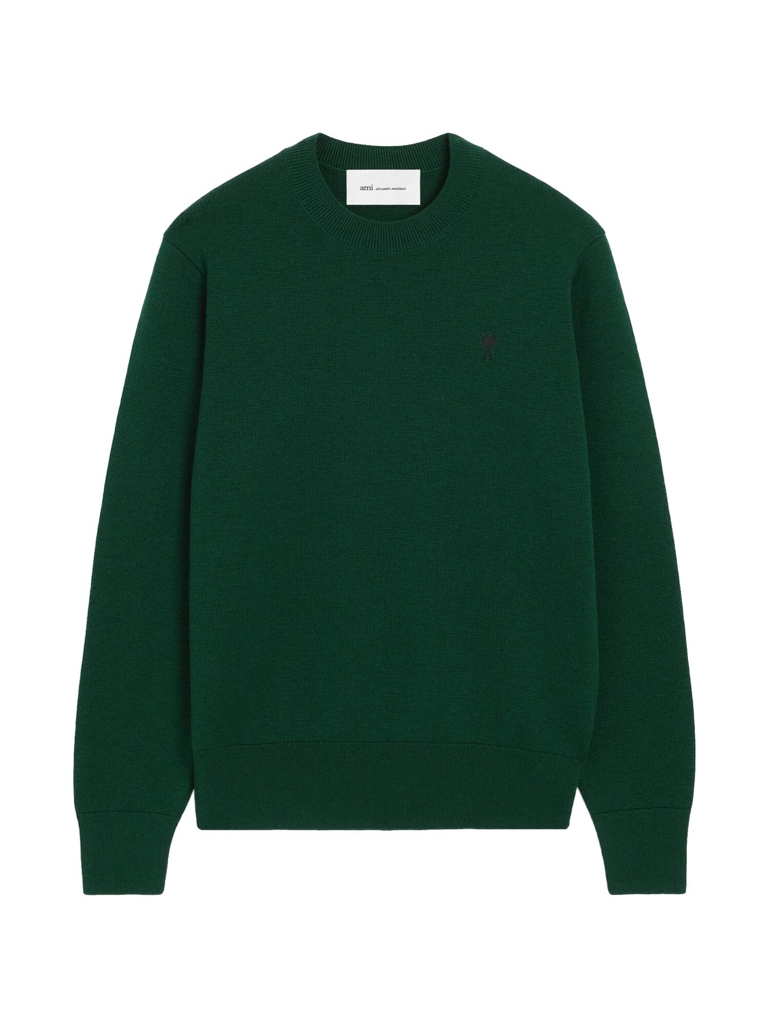 Свитер Crewneck wool sweater with Ami de Coeur