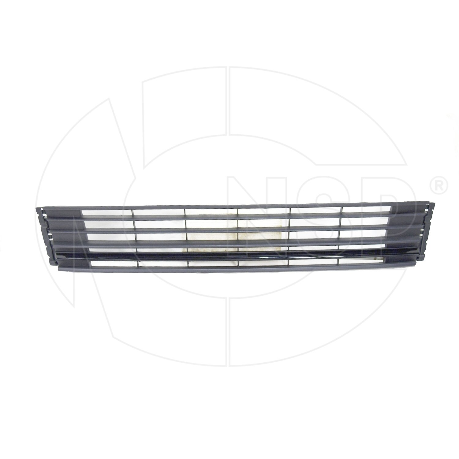 Решетка бампера переднего VOLKSWAGEN Polo V sedan (15-20) (черная)