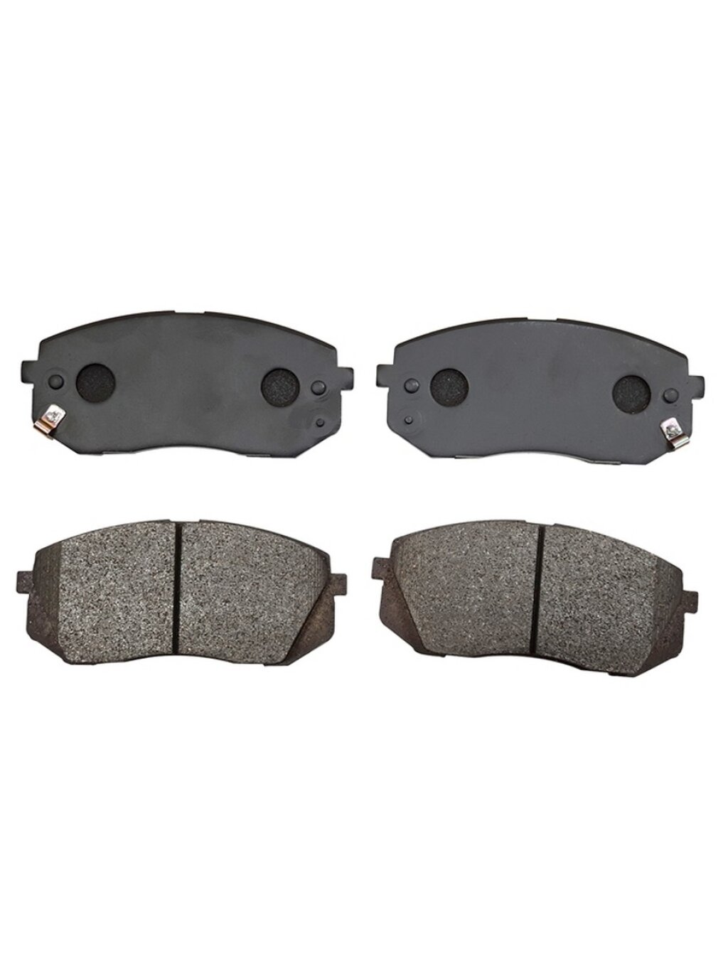 Колодки тормозные дисковые передние CTR GK1387