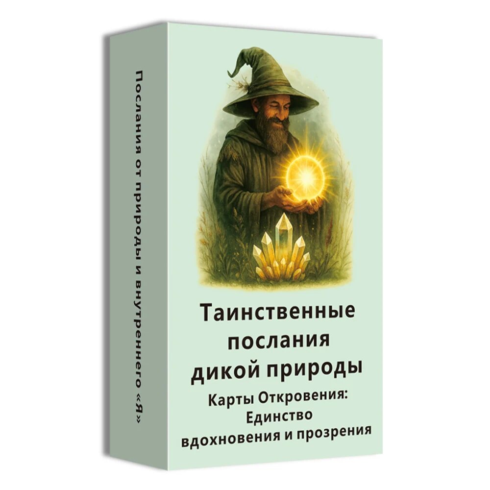 Оригинальная русская колода карт Oracle Mystic Whispers 72 карты
