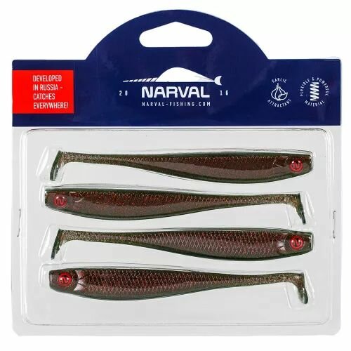 Силиконовая приманка Narval Skinny 12см. #058 4шт.