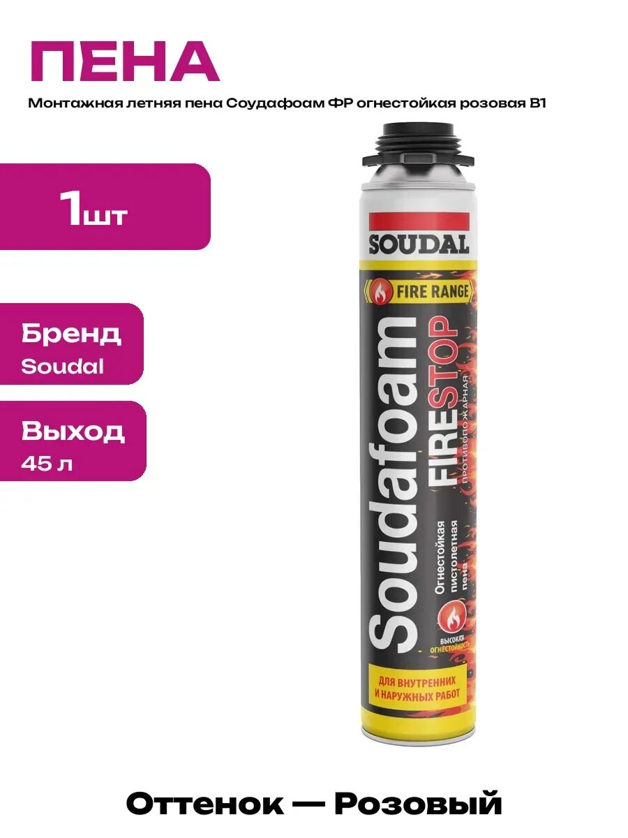Полиуретановая пена огнестойкая бельгия для гипсокартона
