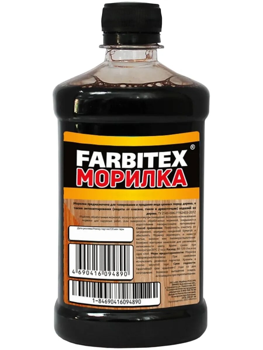 Тонирующая морилка для мебели палисандр для интерьера 0.5л
