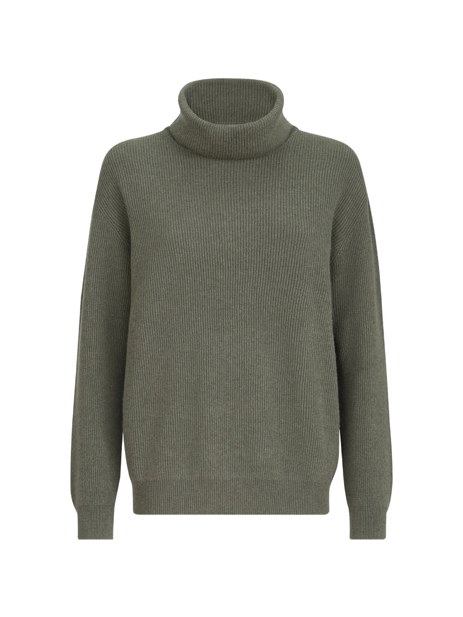 Свитер Cashmere English-rib turtleneck sweater with monili