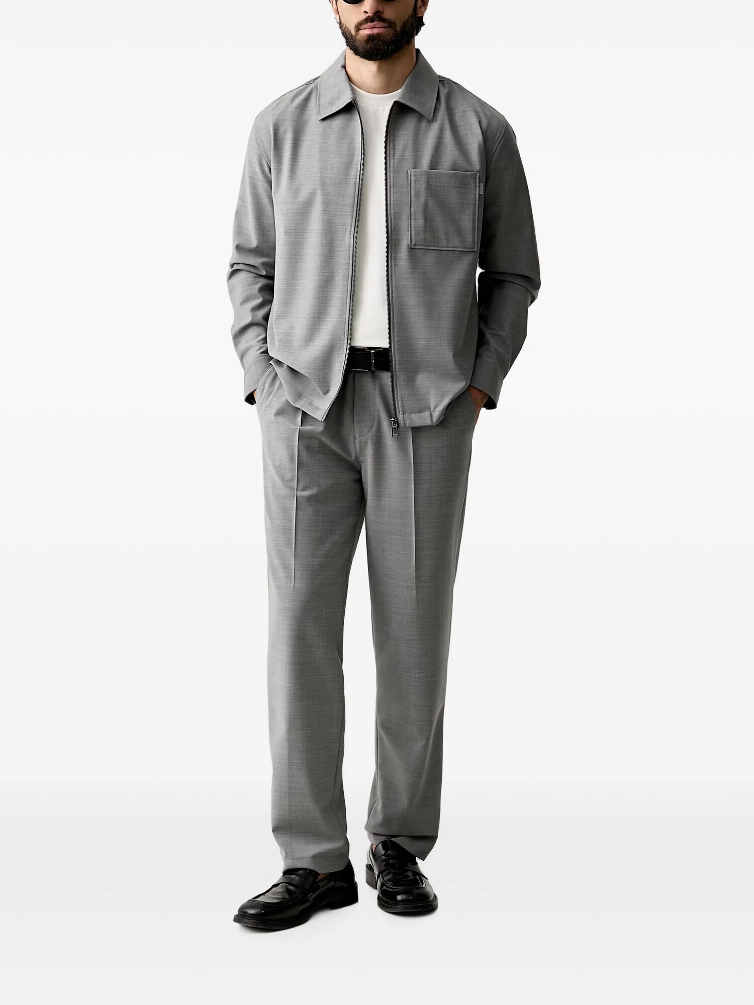 Брюки JOOP! Pressed-crease tailored trousers, размер 50 — фото 1