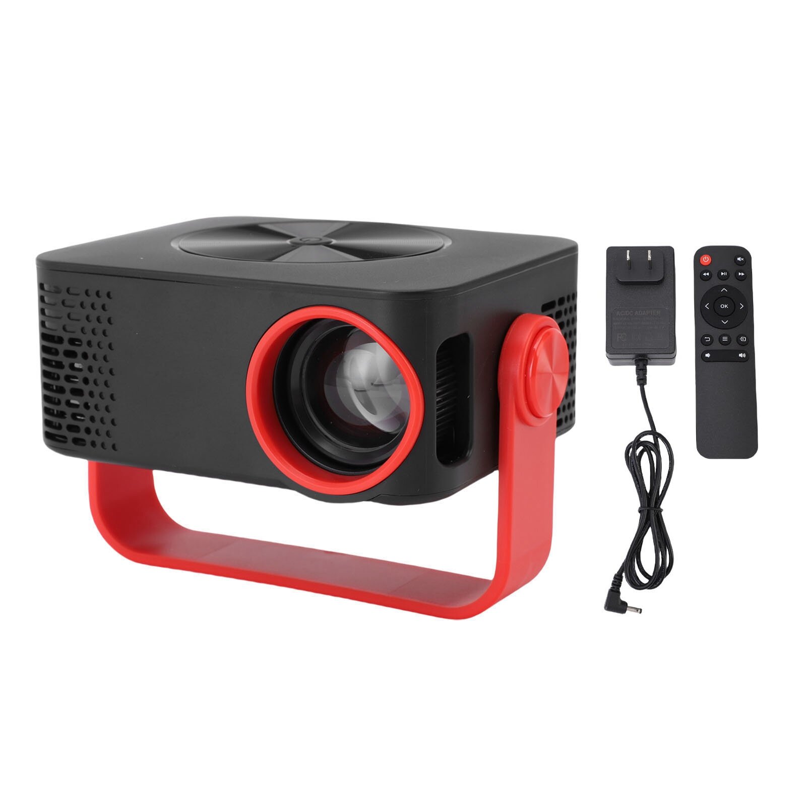 Портативный проектор 360 градусов Вращающийся Wi -Fi 1080p 150Ansi Коррекция Keystone Correction Outdoor Led Movie Projector для ноутбука PC US Plug