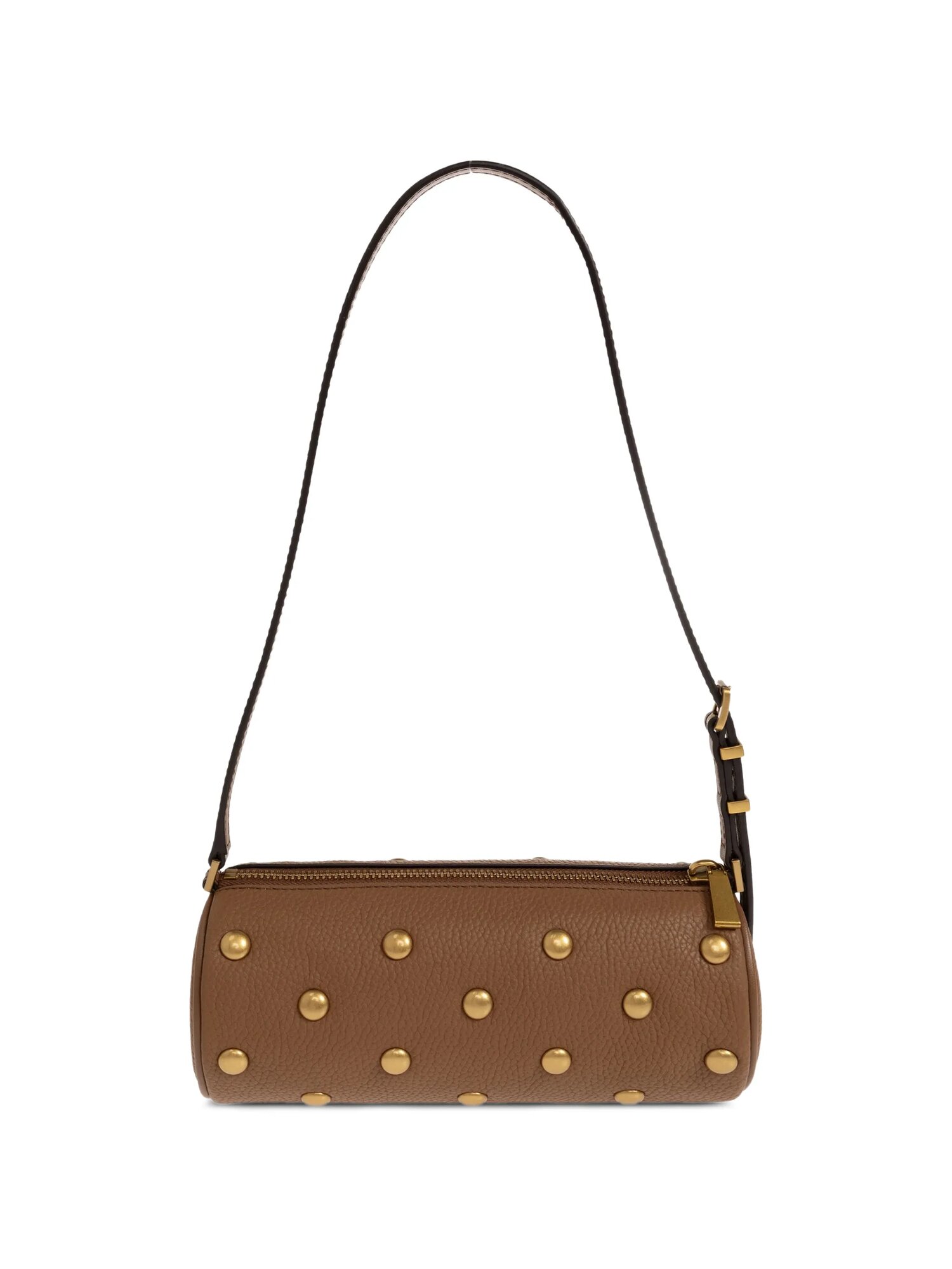 Сумка Michael Michael Kors Mini Izzy stud-embellished leather shoulder bag — фото 1