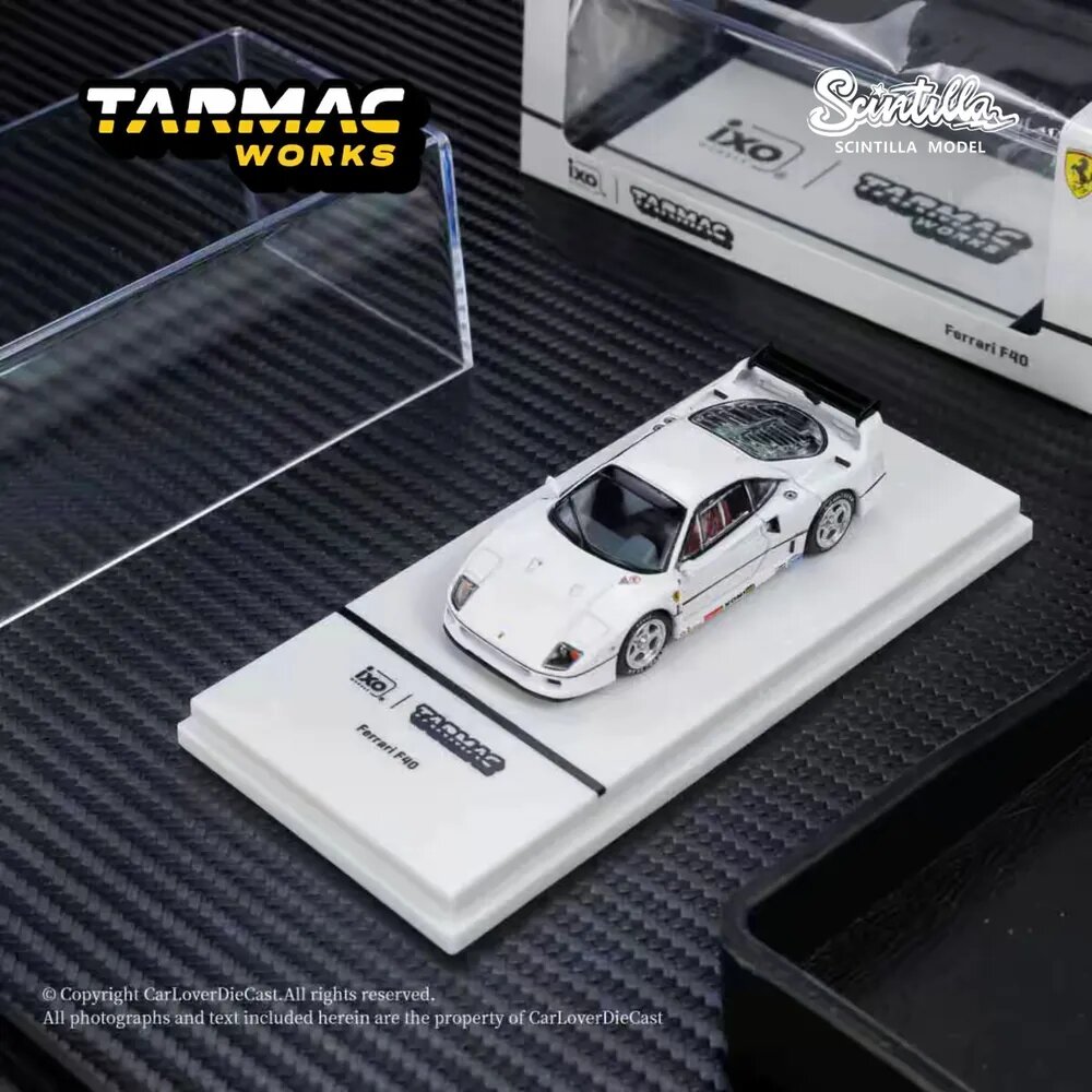Машинка Tarmac works 1/64 Ferrari F40 - ROAD64 Литой под давлением автомобильной модели