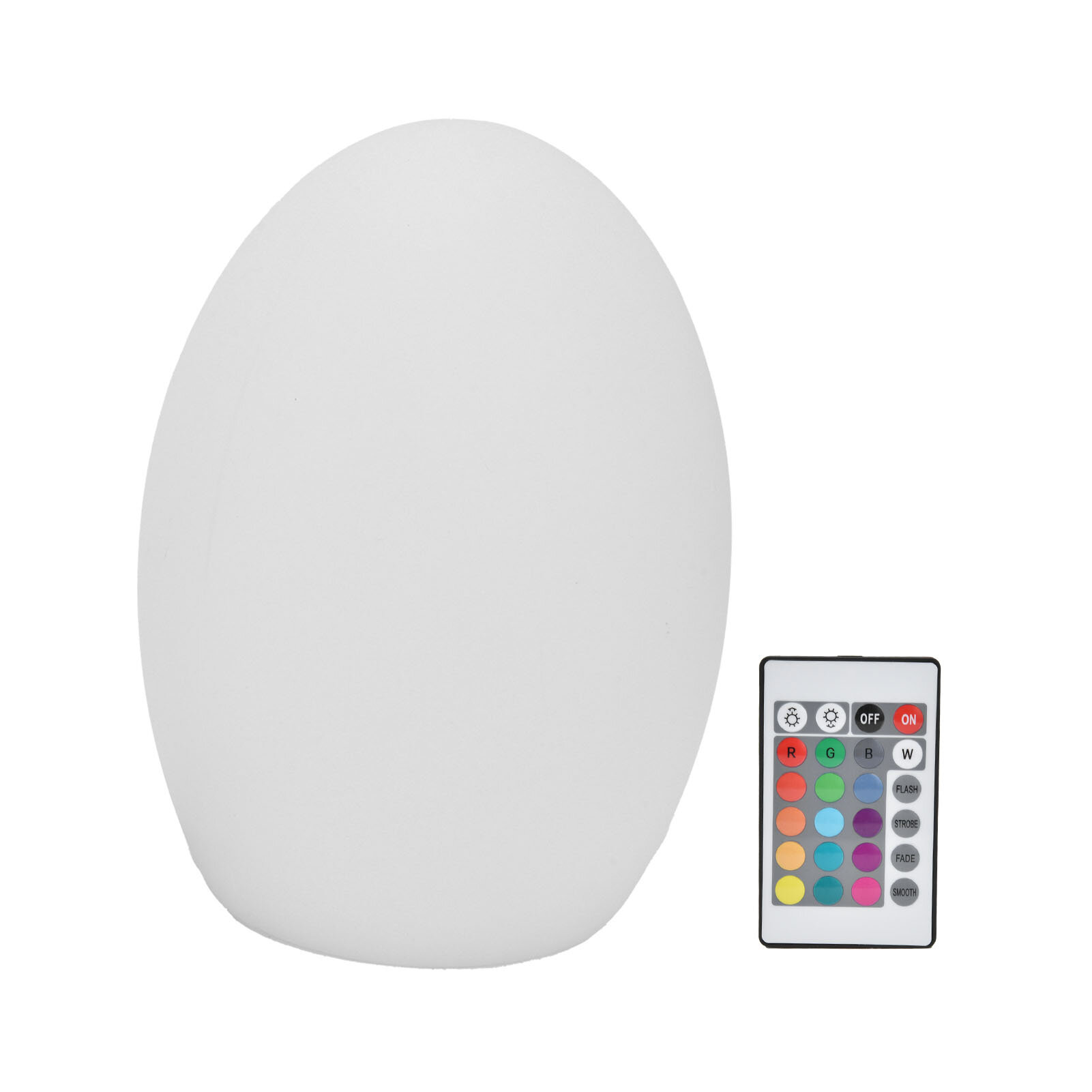 Светодиодная подсветка в форме яйца с 16 цветами RGB для помещений, караоке, баров и ресторанов.