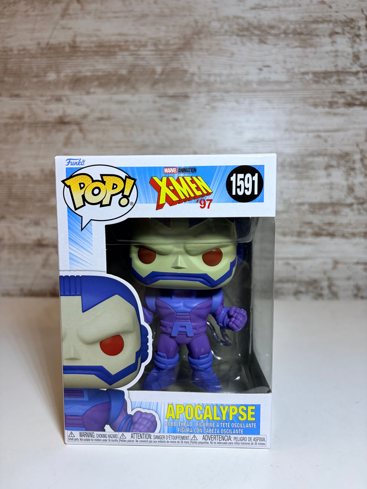 Коллекционная фигурка Funko POP! Marvel Animation X-Men ’97 Apocalypse №1591, виниловая, оригинал