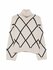 Свитер Allude Argyle-pattern roll-neck sweater, размер 34-36