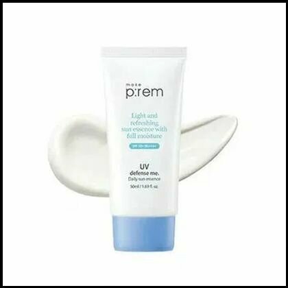 MAKE P: REM Крем для лица солнцезащитный с тонирующим эффектом UV Defense Me SPF50+ защита тонировка