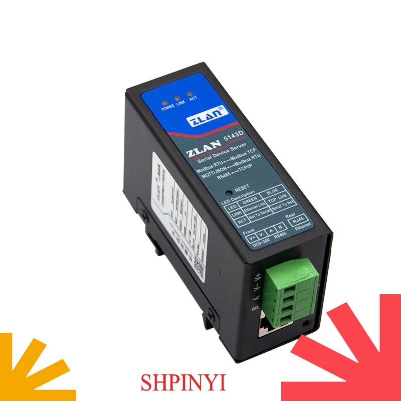 Модуль Modbus RTU ZLAN5143D — фото 1
