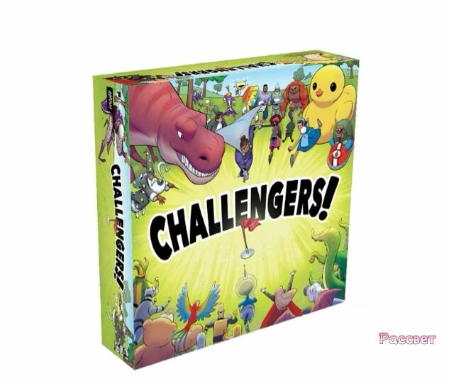 Настольная игра-Английская версия Challengers