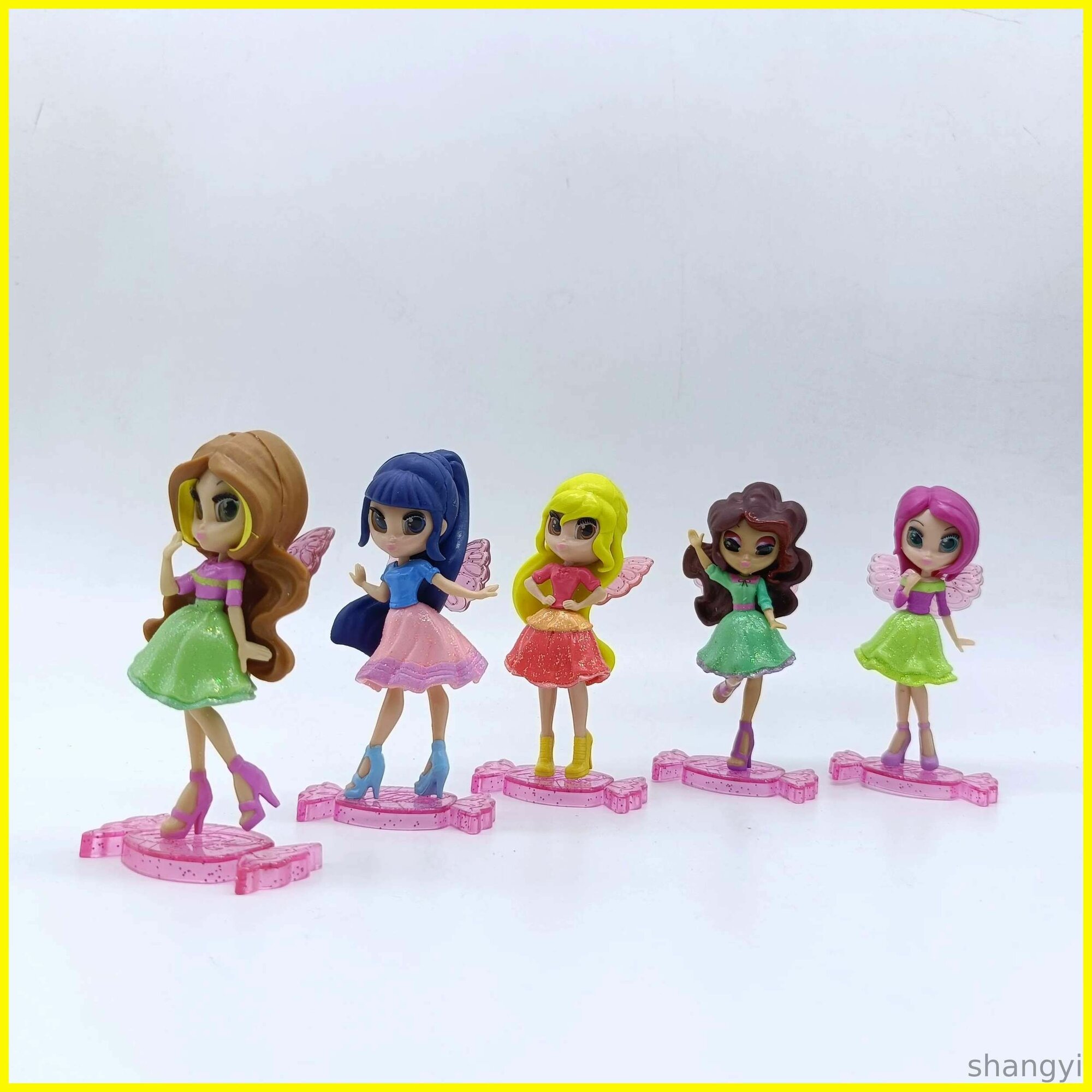 Фигурки Winx Sweet Magic, коллекционные, с подвижными глазами, 9 см, 5 шт в наборе коллекционные 9 см подвижные глаза набор 5 шт