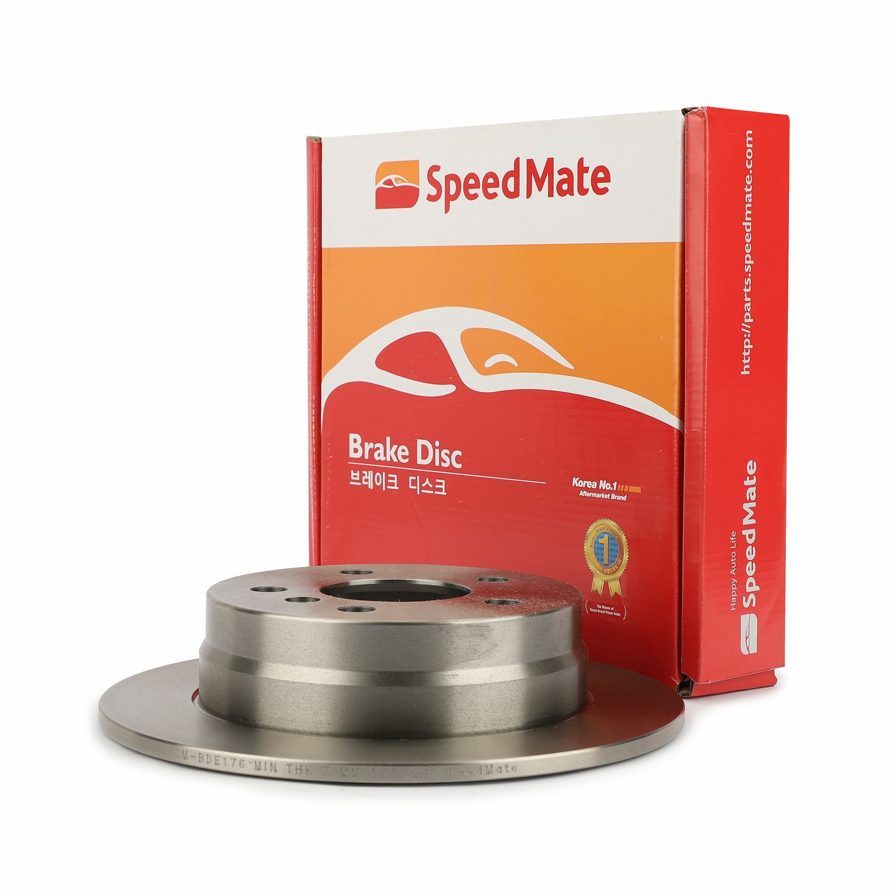 SPEEDMATE Диск тормозной задний MERCEDES A-Class(W169), B-Class(W245) SM-BDE176