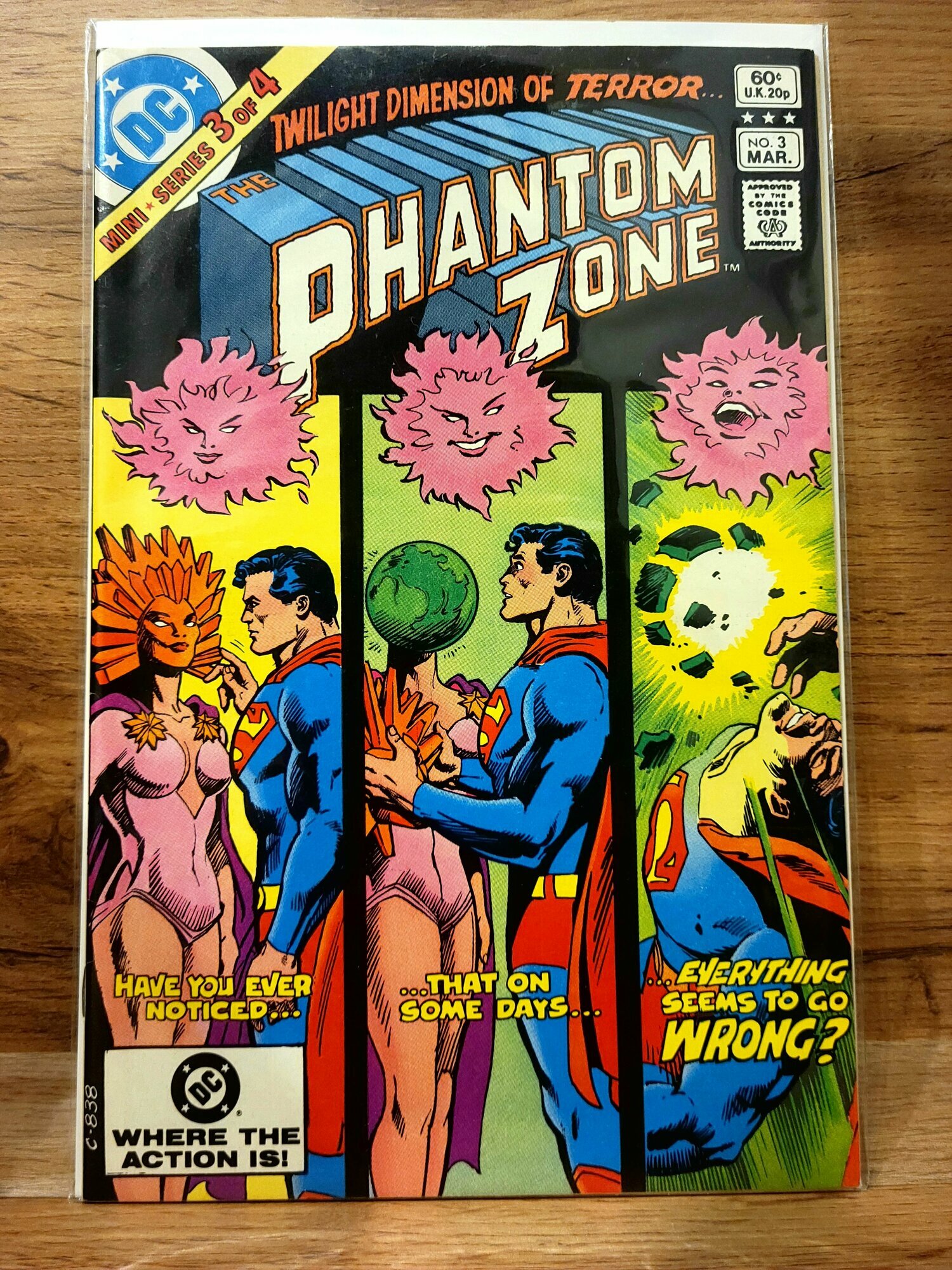 Раритетный Комикс Phantom Zone #3. 1983 Год. Оригинал!