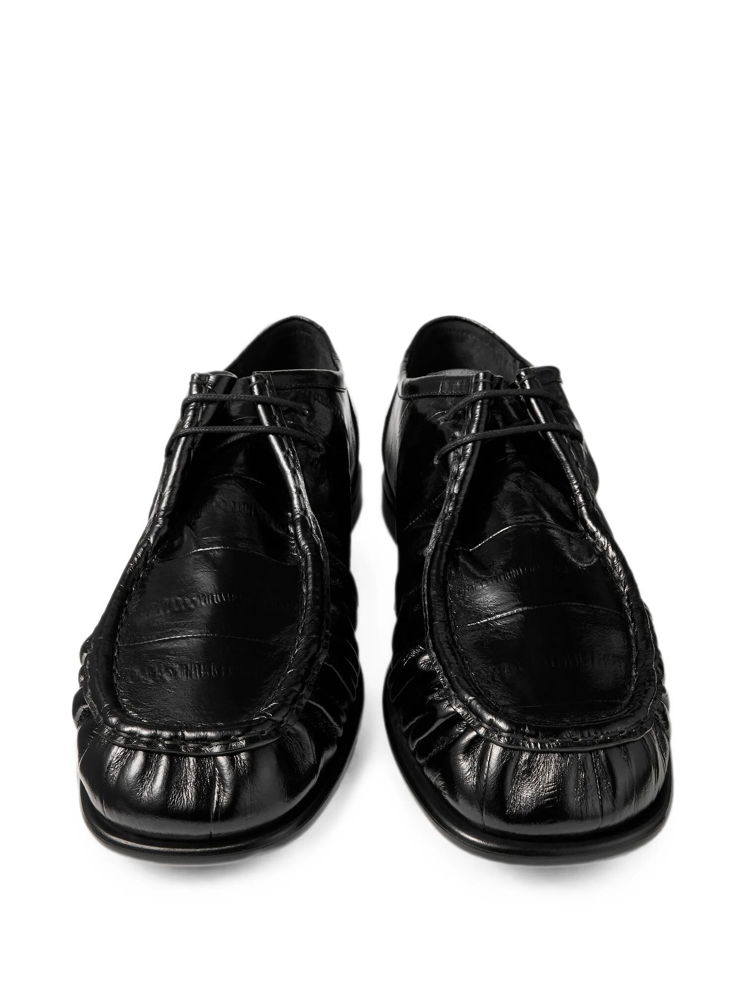 Лоферы JIMMY CHOO Ember moccasins M, размер 45, black — фото 1