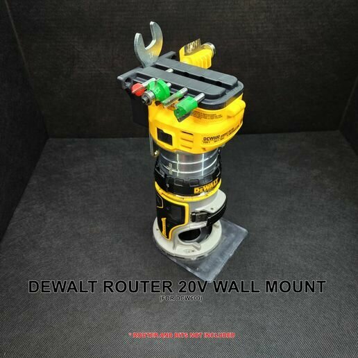 Dewalt 20V Настенный держатель для фрезера DCW600