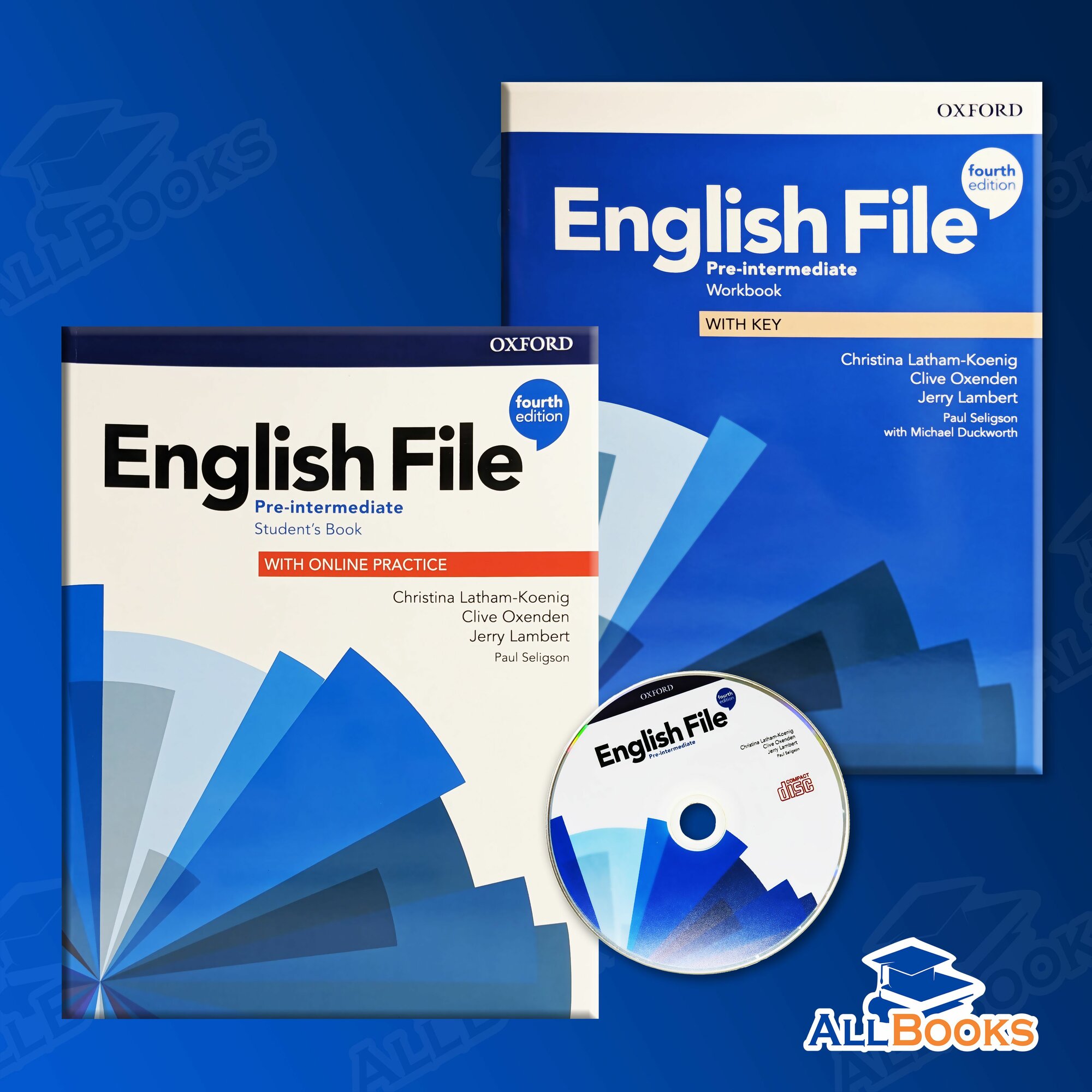 English File (4th) Pre-Intermediate комплект без кода