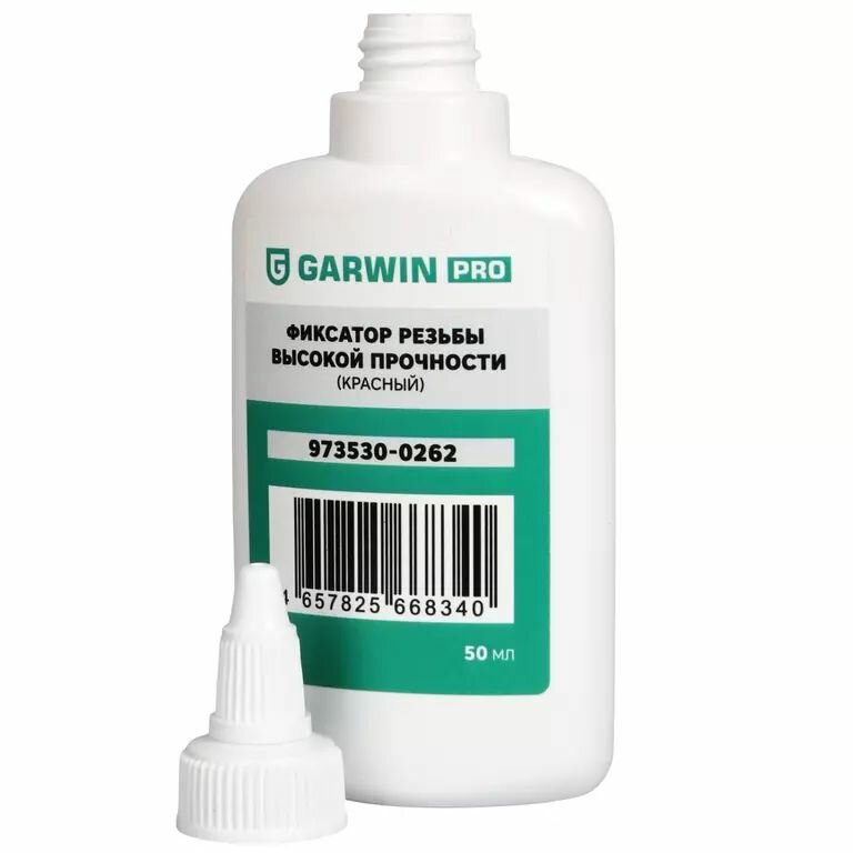 Фиксатор резьбы высокой прочности GARWIN PRO (красный), 50 мл GARWIN PRO 973530-0262