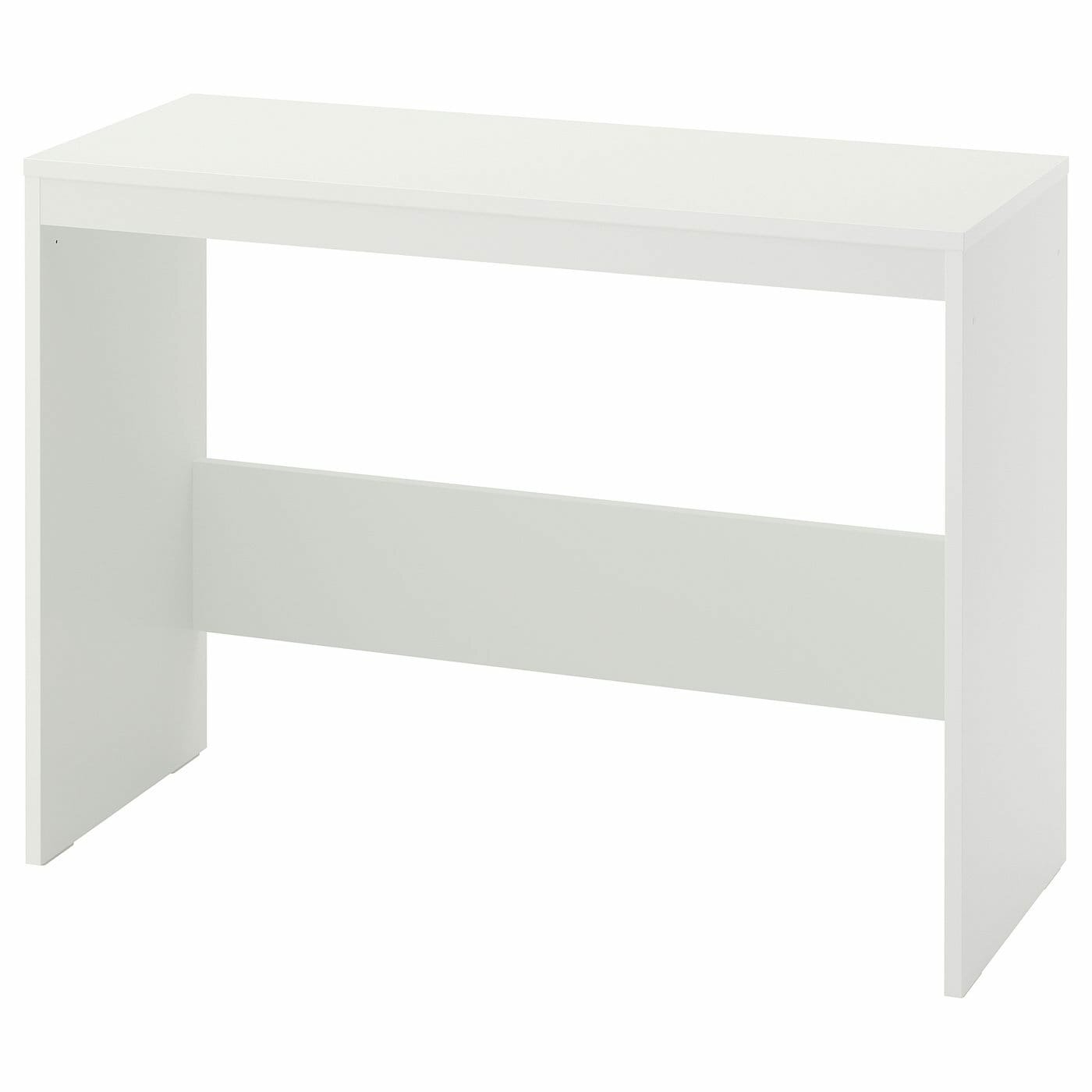 Туалетный столик IKEA LASTARE, белый, 100x42x74 см 206.158.37