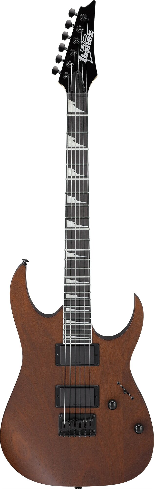IBANEZ GRG121DX-WNF электрогитара, superstrat, 6 струн, коричневый