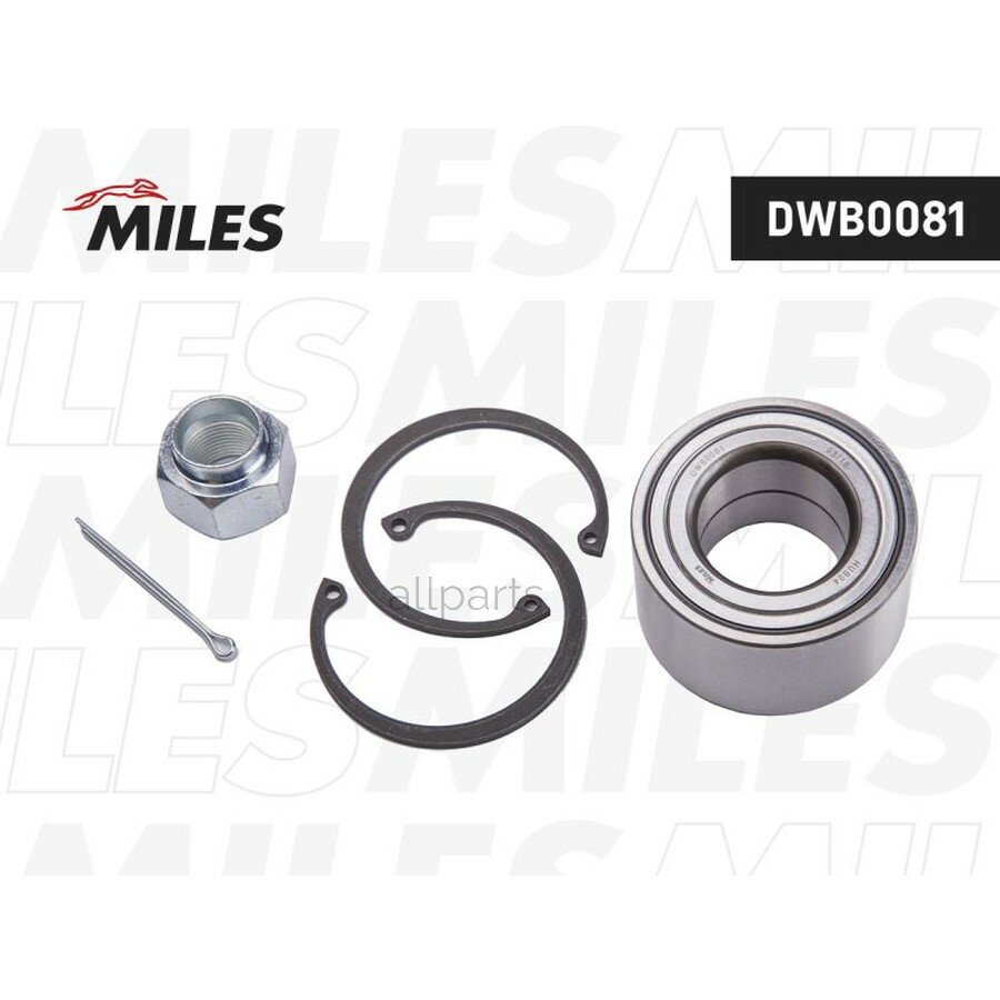 MILES DWB0081 Подшипник ступ. CHEVROLET AVEO II T250/255/DAEWOO NEXIA/LANOS 94- пер.