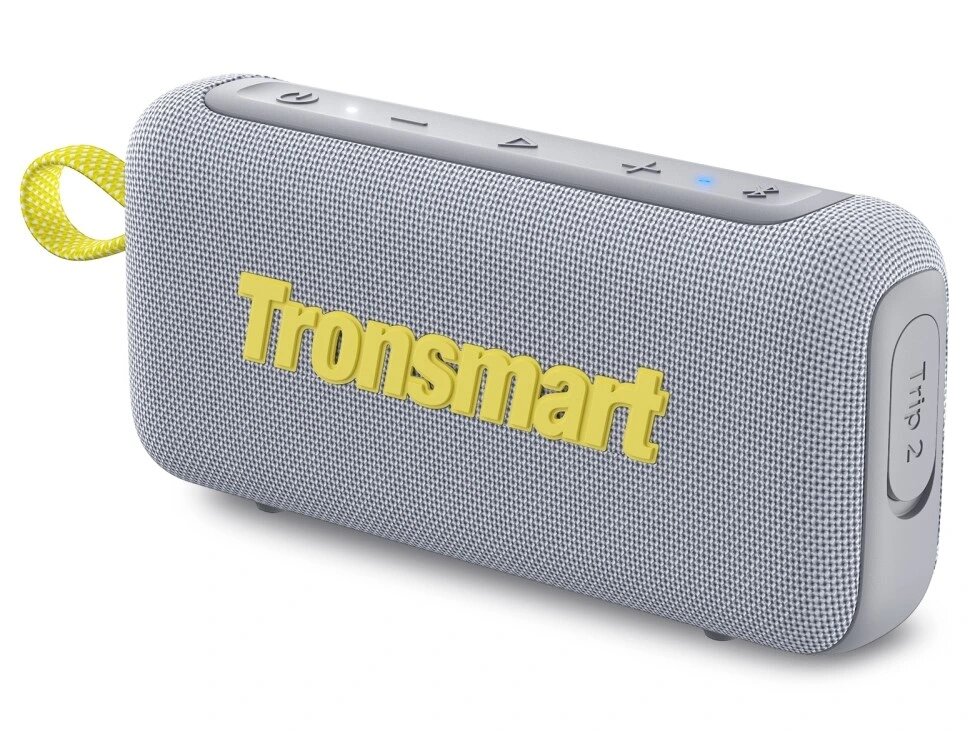 Беспроводная колонка Tronsmart Trip 2, Bluetooth, водонепроницаемая, до 20 ч работы, серая