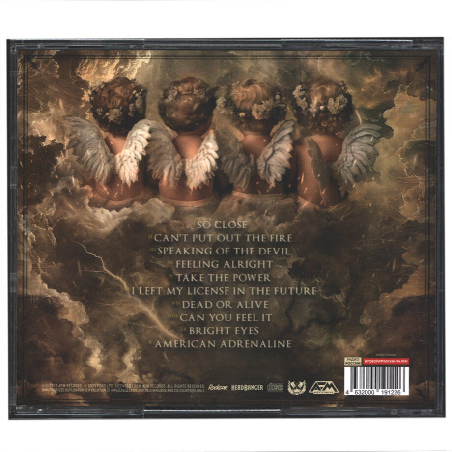 Компакт-диск Thundermother — Dirty & Divine (RU)(CD) — фото 1