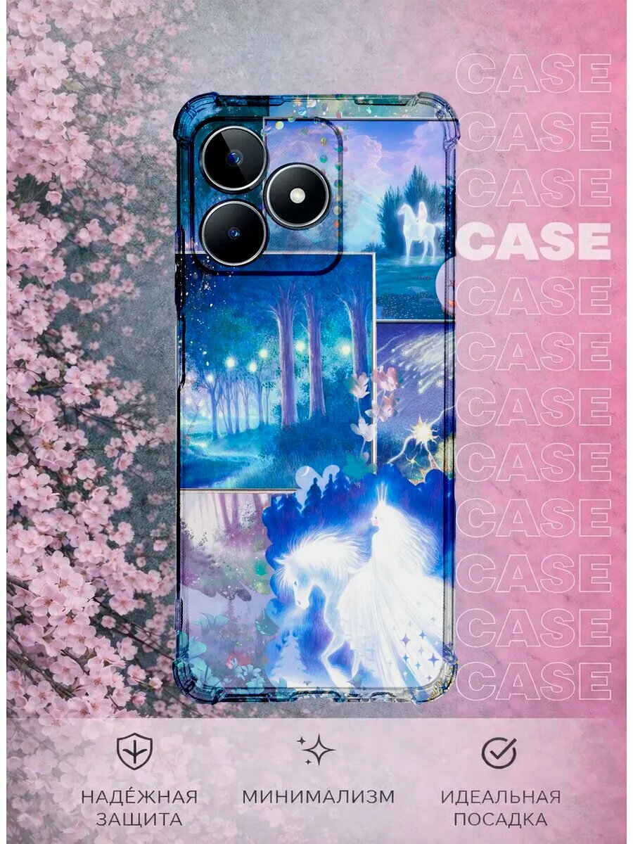 Чехол на Realme C51/C53/Note 50 с принтом Dreamcore