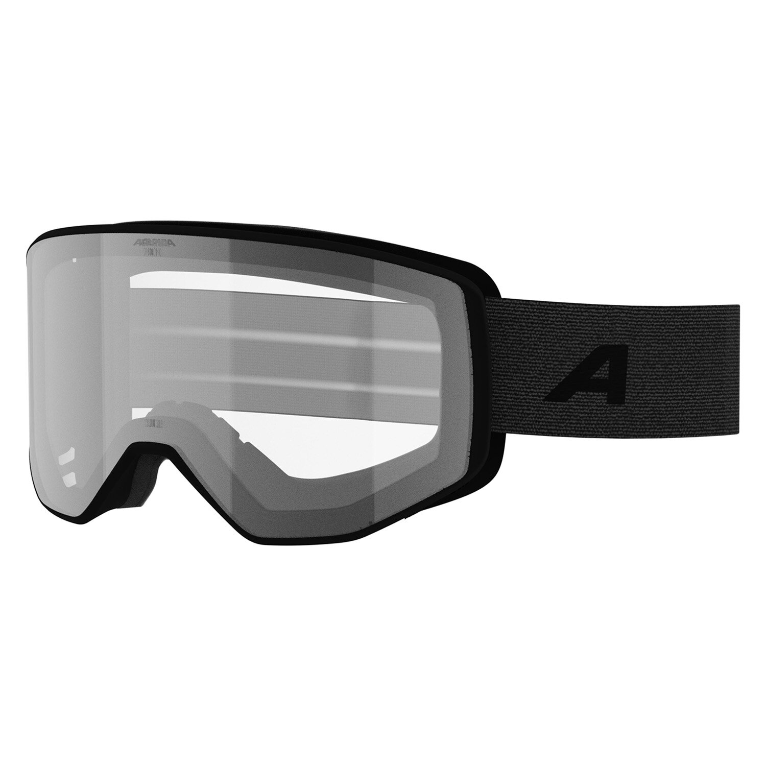 Маска горнолыжная ALPINA Venet Black Matt/Clear S0 (US: M)