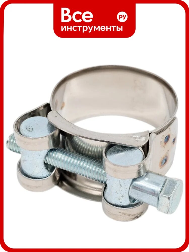 Хомут силовой Мир Хомутов робуст 32-35 мм, W2, в упаковке 4 шт. SIL32-35RB42(4)