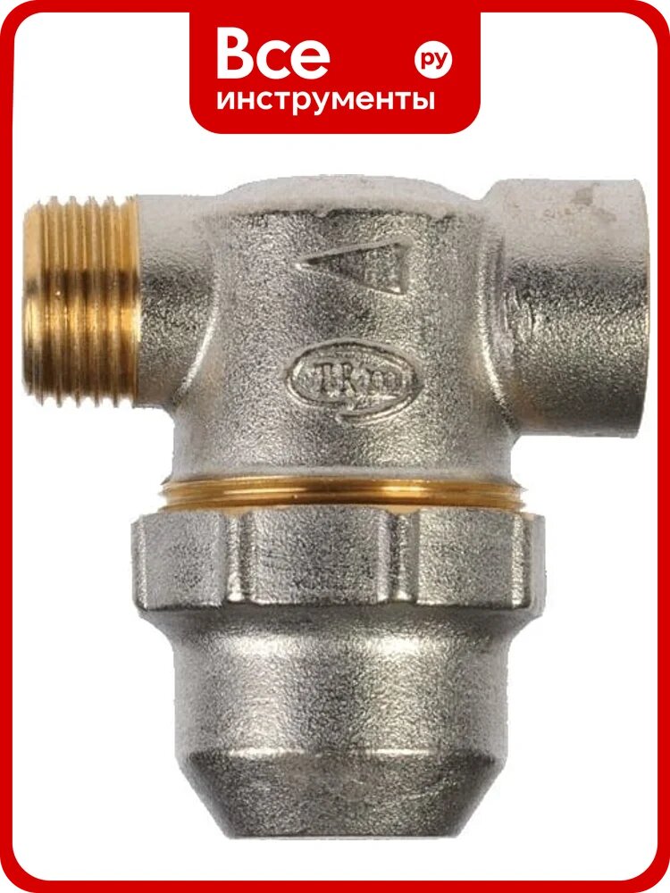 Прямой фильтр Terma 1/2" в/н никель (30260) 33252