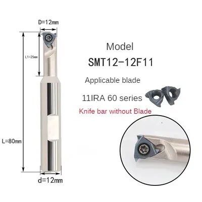 Резьбовая фреза SMT12-12F11, Cutting Edge Length: HSMT12-12F11