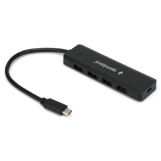 Разветвитель USB 3.0 Gembird UHB-C424, 4 порта, черный(UHB-C424)